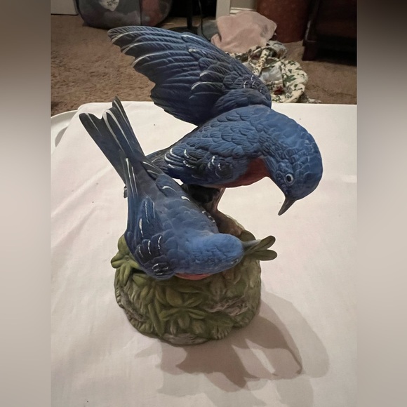 Gorham | Accents | Vintage Gorham Of Japan Bluebird Mates Figurine ...